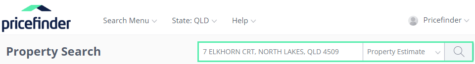 Generate a Sale and Rental Price Estimate – Pricefinder
